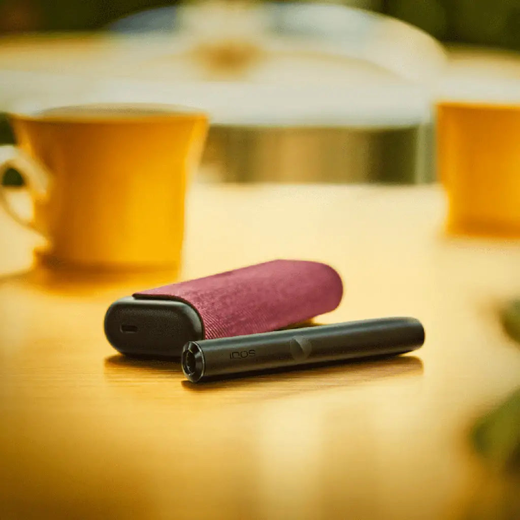 Buy IQOS ILUMA Prime Wrap Fabric Warm Red in UAE, Dubai, Abu Dhabi, Sharjah